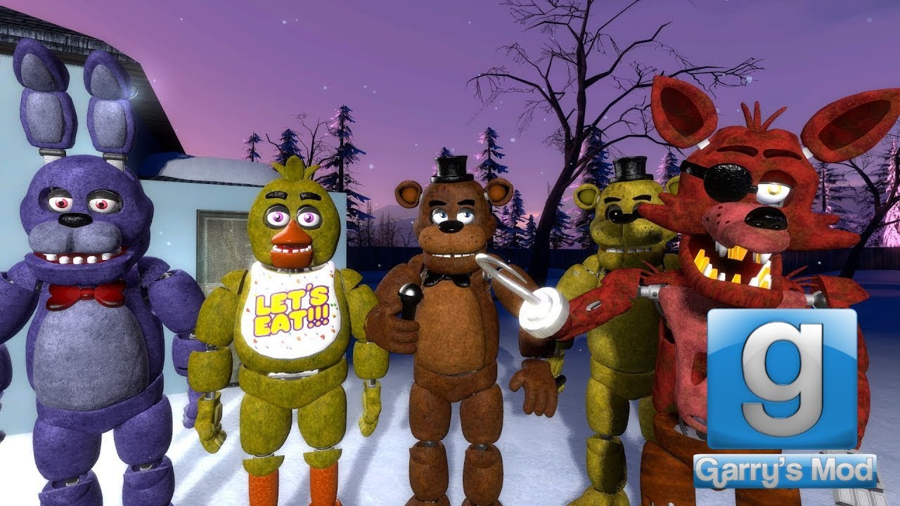 Gmod fnaf : Gary's Mod with son "I Will Hit It With a Cross Bow! (CROW ...