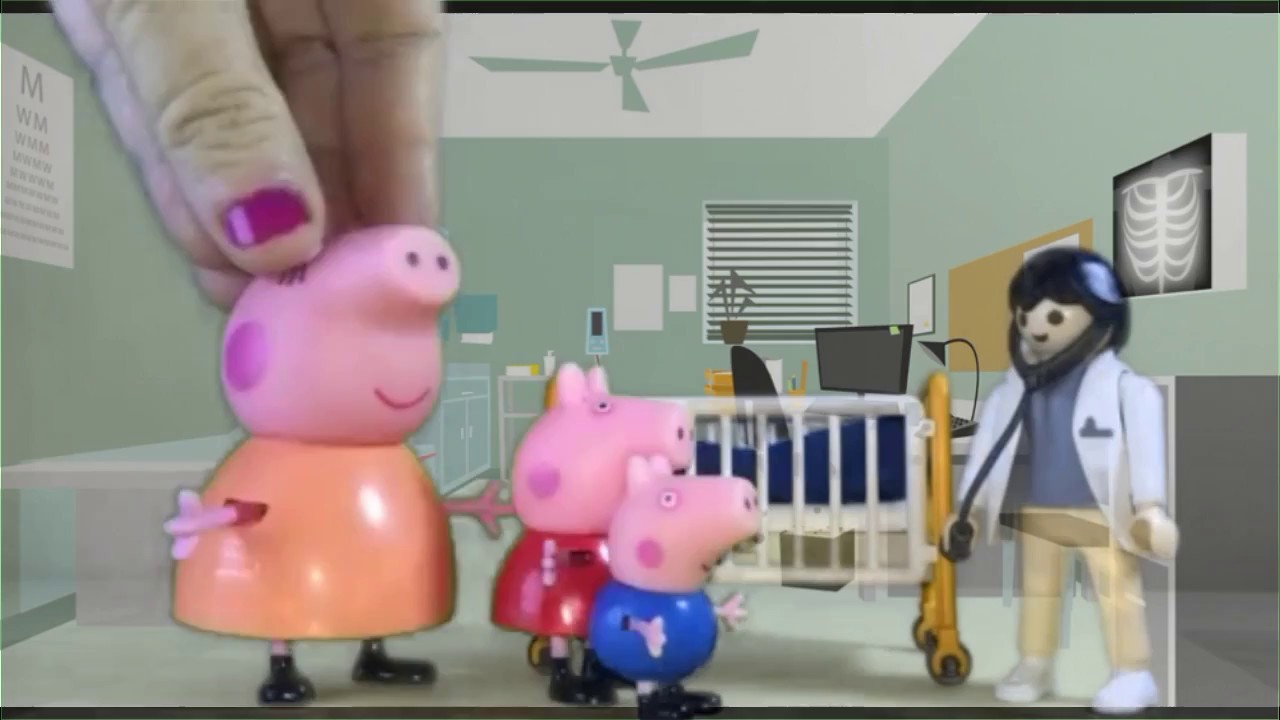 Peppa Pig has to go to the Doctor - YouTube