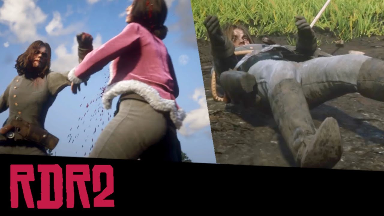 RDR2 Castor's Ridge Brawl - PVP Gameplay - Fist Fight Combat Catfight ...