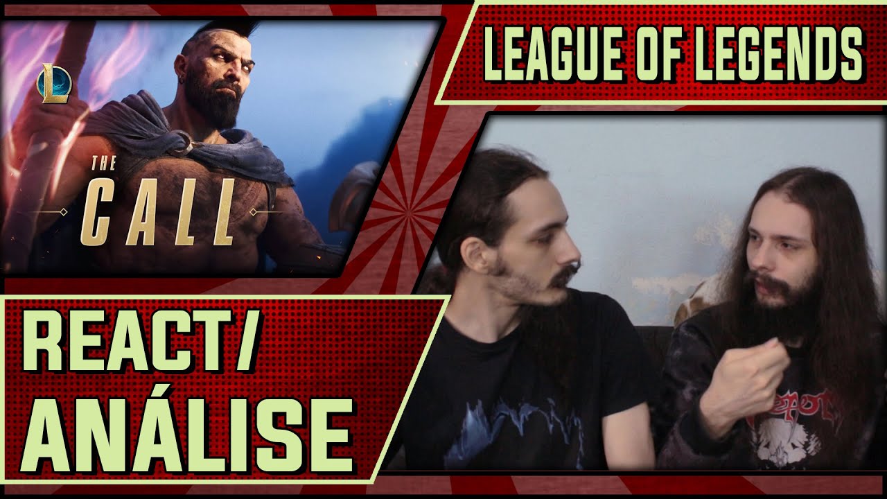 [REACT/ANÁLISE] THE CALL - ANIMAÇÃO DA TEMPORADA 2022 - LEAGUE OF ...