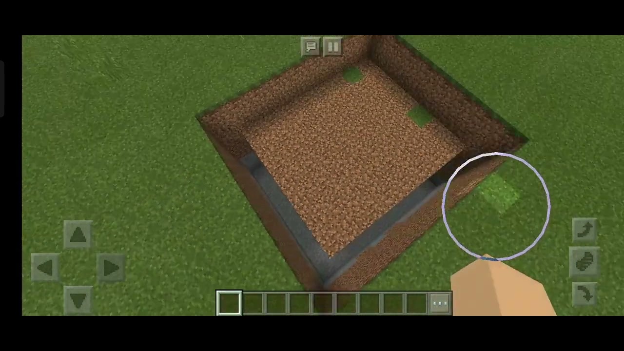 cara membuat rumah bawah tanah (MINECRAFT) - YouTube