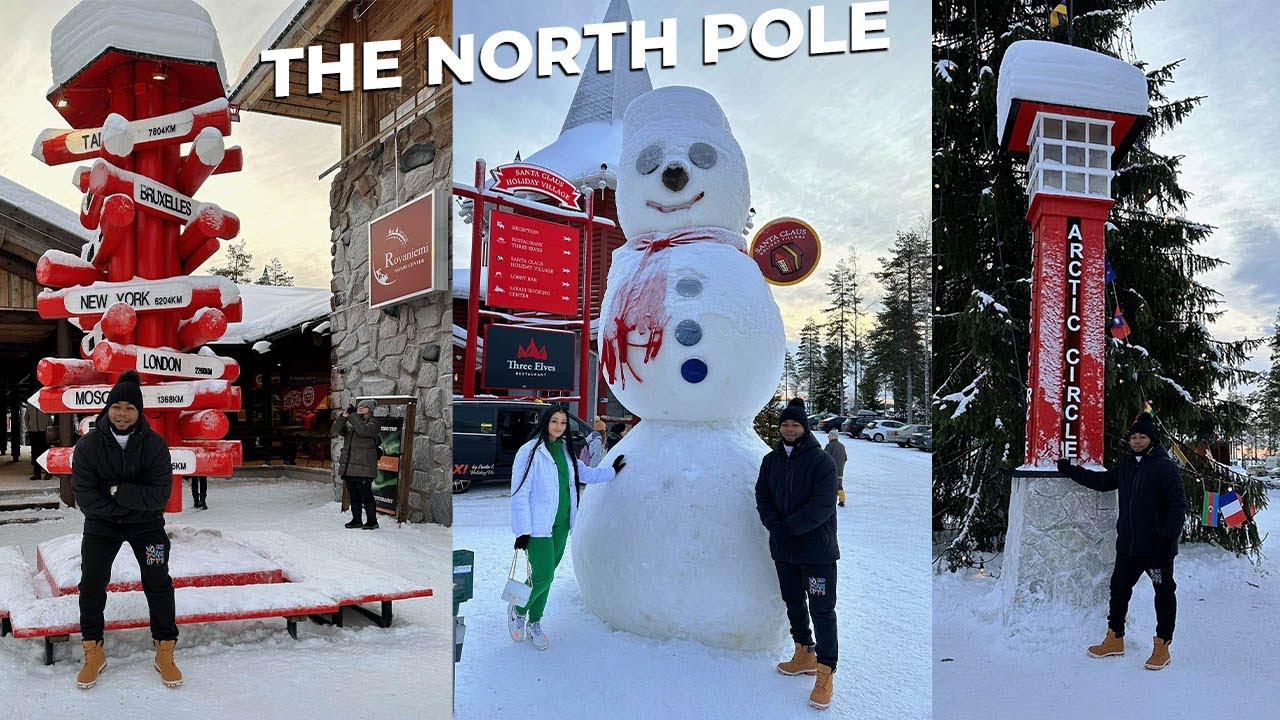 Exploring the Magic of Santa Claus Village in The North Pole | Finland ...