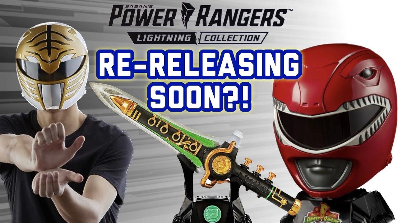 Lightning Collection Re-Releases Coming Late 2023/2024! Power Ranger ...