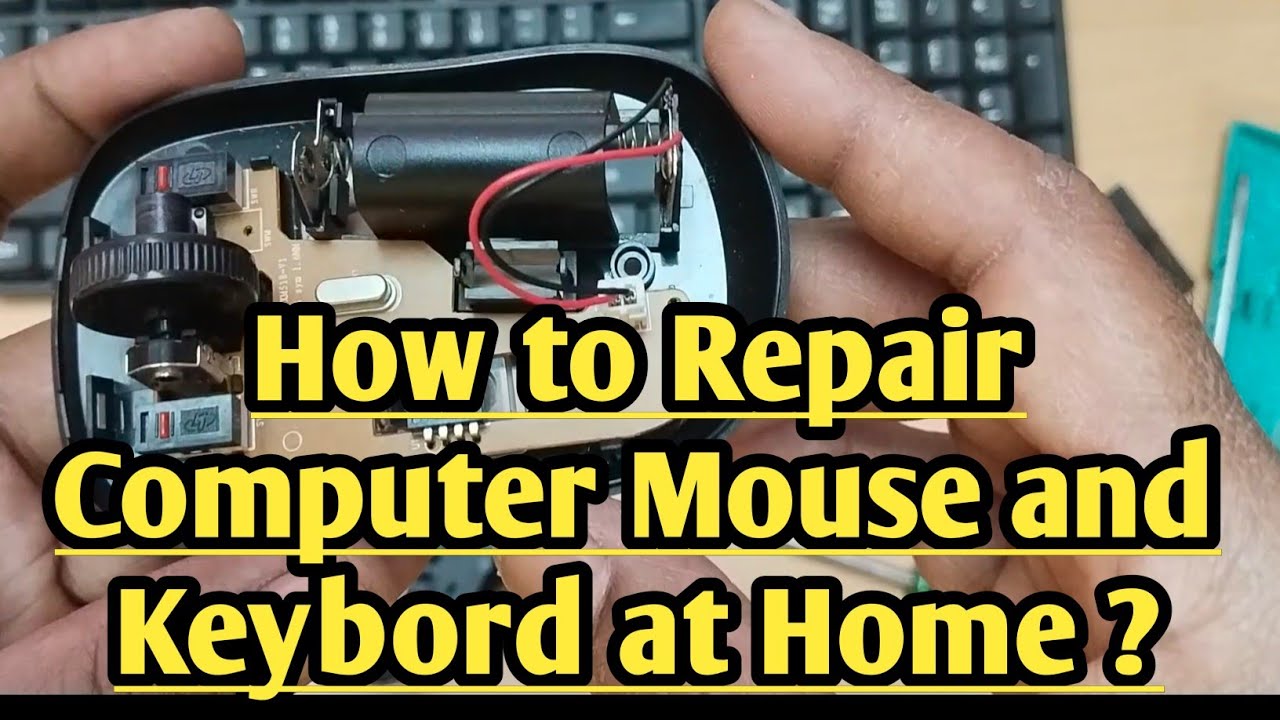 How to Repair Computer Mouse at Home ? | How to Repair Computer ...