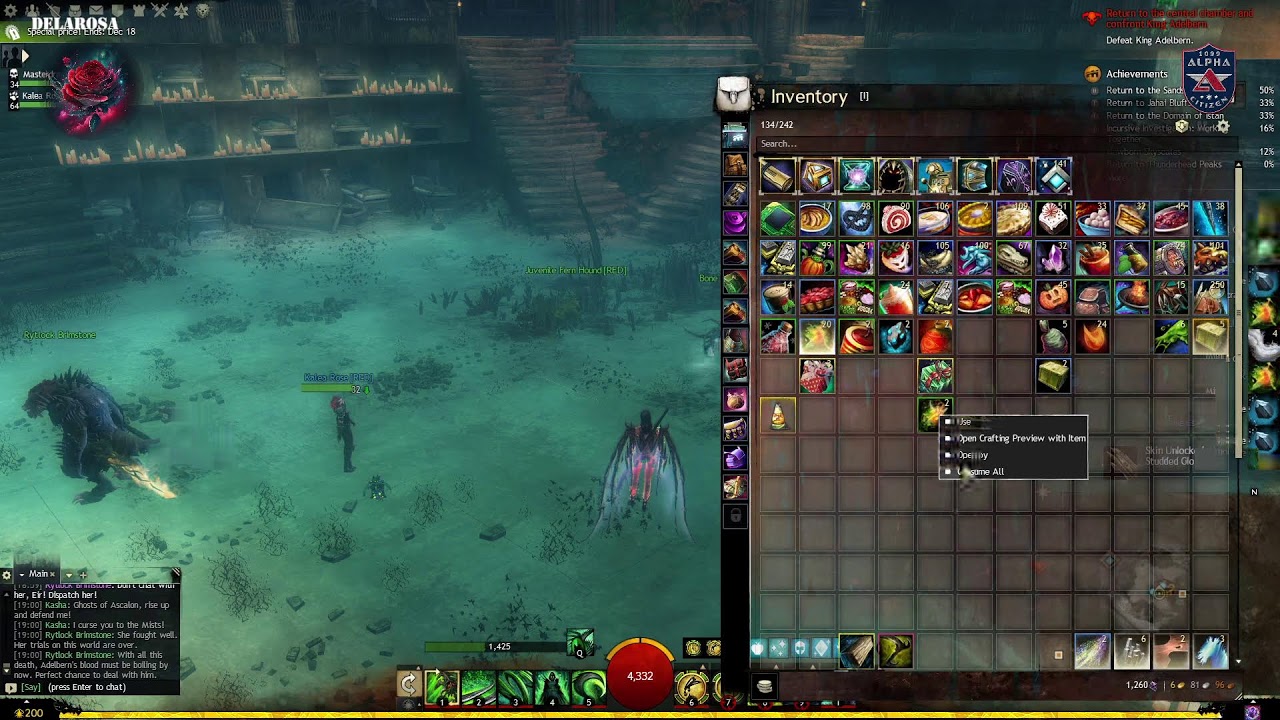 Guild Wars 2 : Ascelonion Catacombes - YouTube