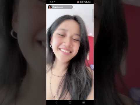 Cute Bali influencer live stream