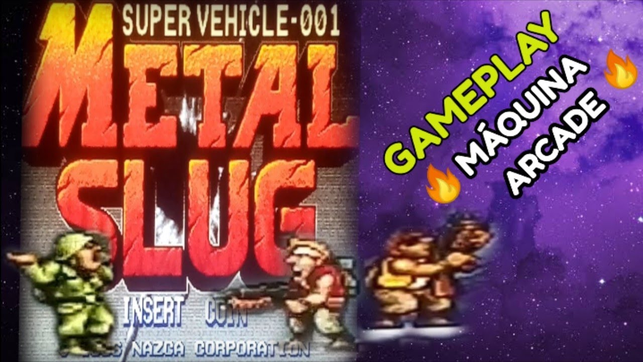 🏅METAL SLUG 1 (1996) Gameplay Español | Neo - Geo | Super Vehicle 001🕹 ...