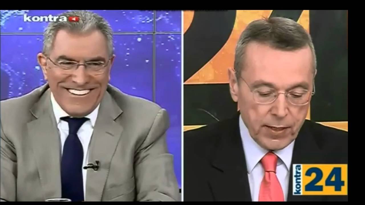 Ο Βασίλης Καπερνάρος καλεσμένος στην εκπομπή Kontra 24, με τον Α.Λιάτσο ...