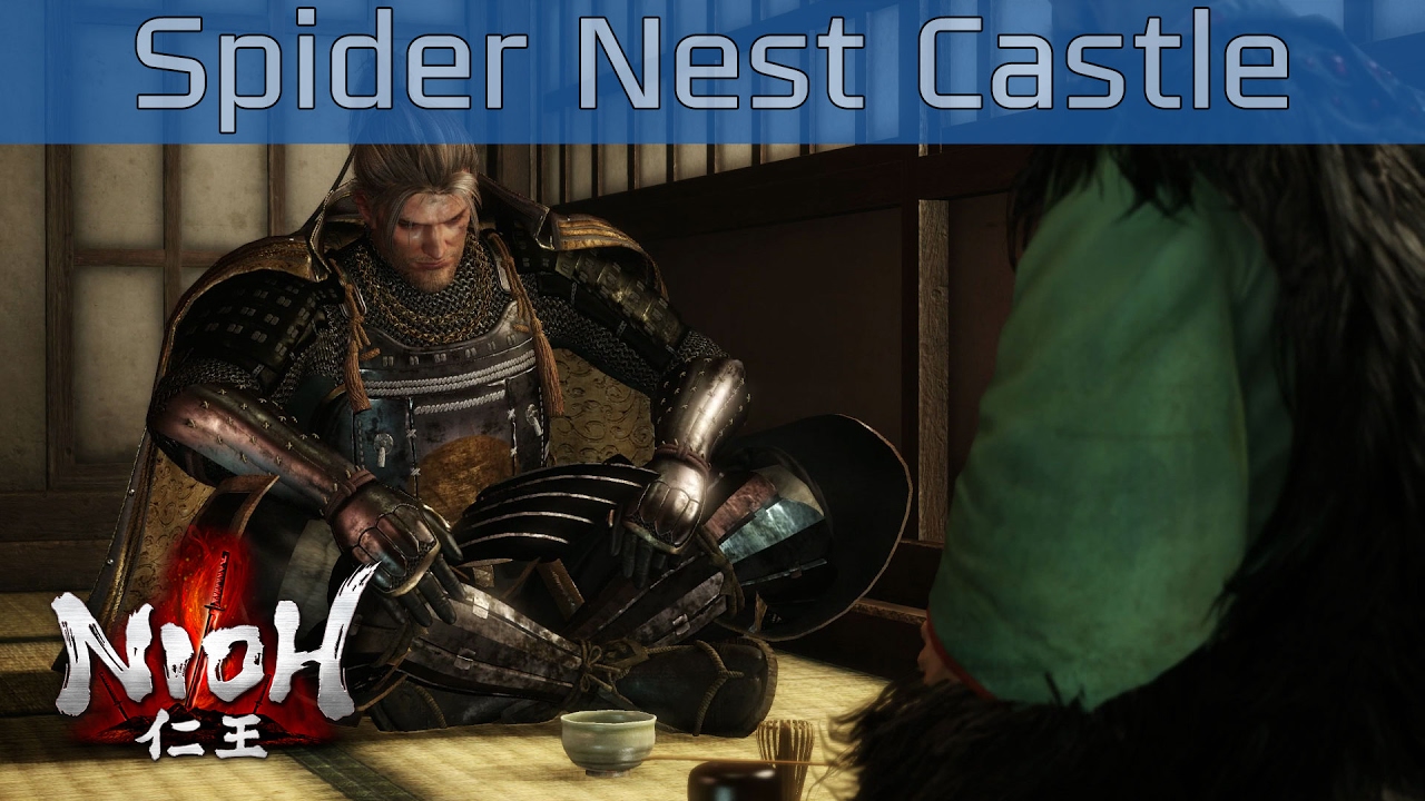 Nioh - Spider Nest Castle Mission Walkthrough [HD 1080P/60FPS] - YouTube