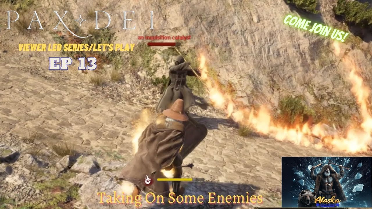 Pax Dei Let's Play EP 13 Taking On Some Enemies - YouTube