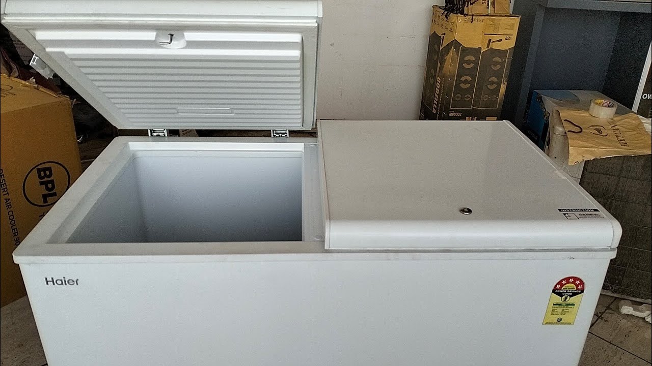 Haier Deep freezer 5 Star convertible double door [ HFC 320 DM5 ]dual ...