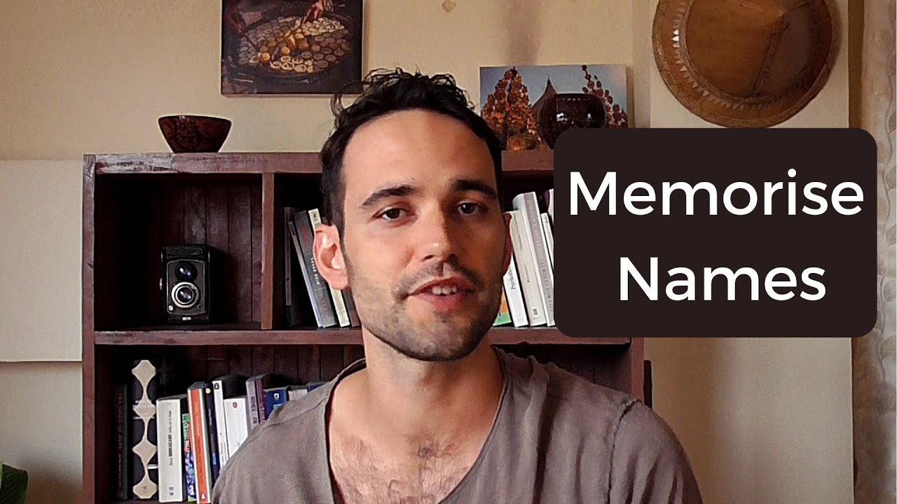 Memorising Names and Faces - YouTube