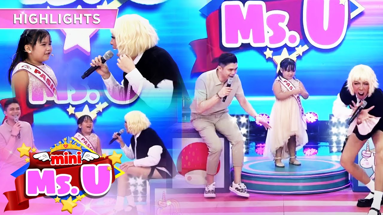 Vice Ganda teases Mini Miss U Czaira | It's Showtime Mini Miss U - YouTube