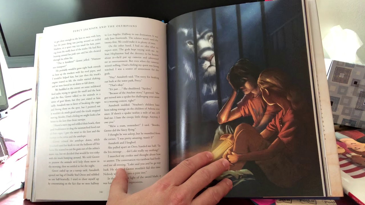 Percy Jackson: The Lightning Thief- Chapter 16: We Take A Zebra To ...