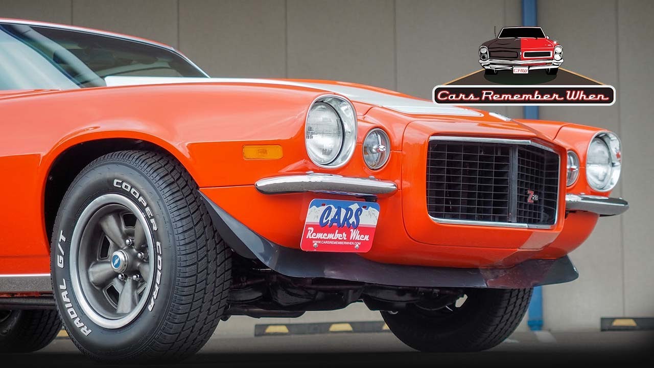 Split Bumper 1970 Chevrolet Camaro Z28 - 350 LT1 4-Speed Hugger Orange ...