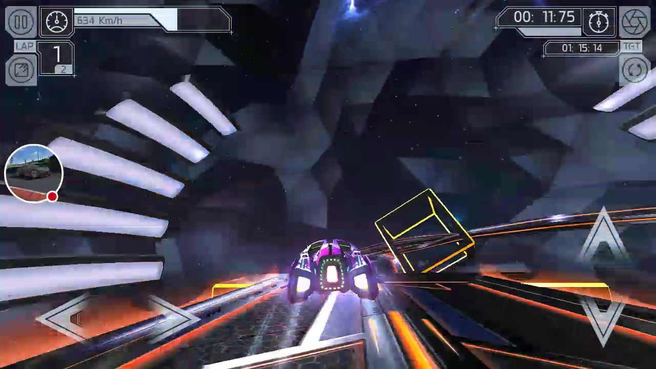 my favorite racing game on Mobile. (COSMIC CHALLENGE) - YouTube