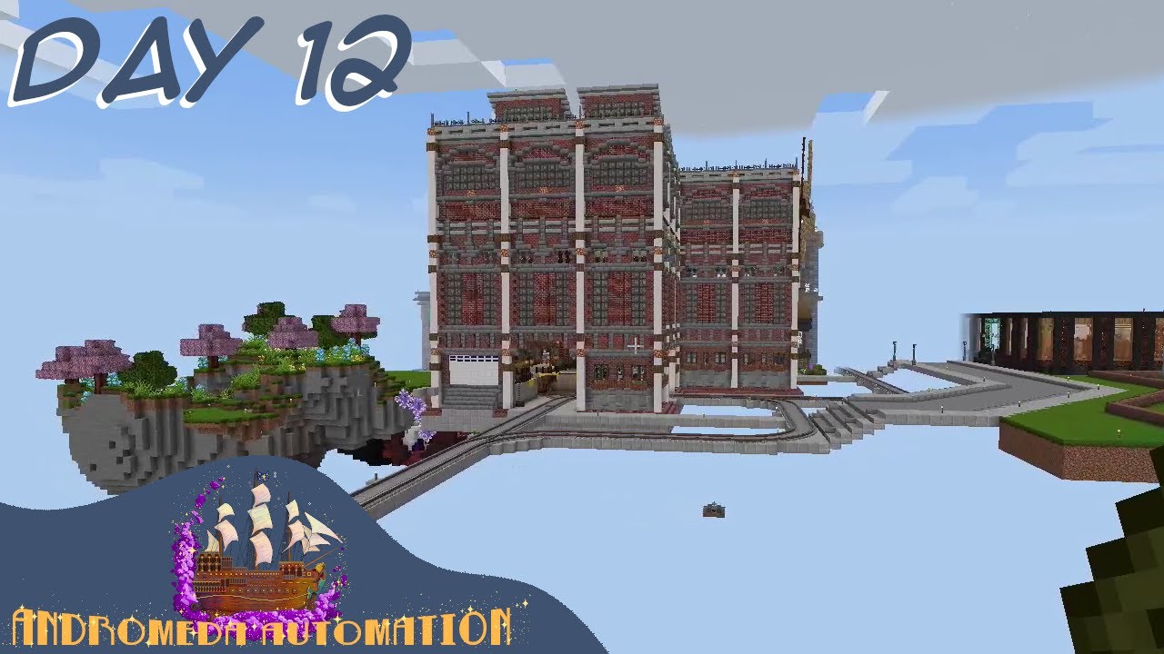 [Minecraft] Andromeda Automation | Day 12 - YouTube