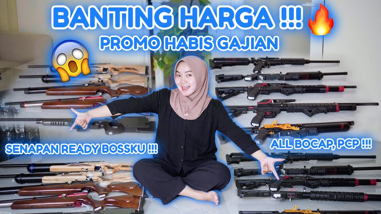 SERBU SELAGI READY BOSSKU!!! SENAPAN BANTING HARGA!!!🔥 PROMO GAJIAN ...