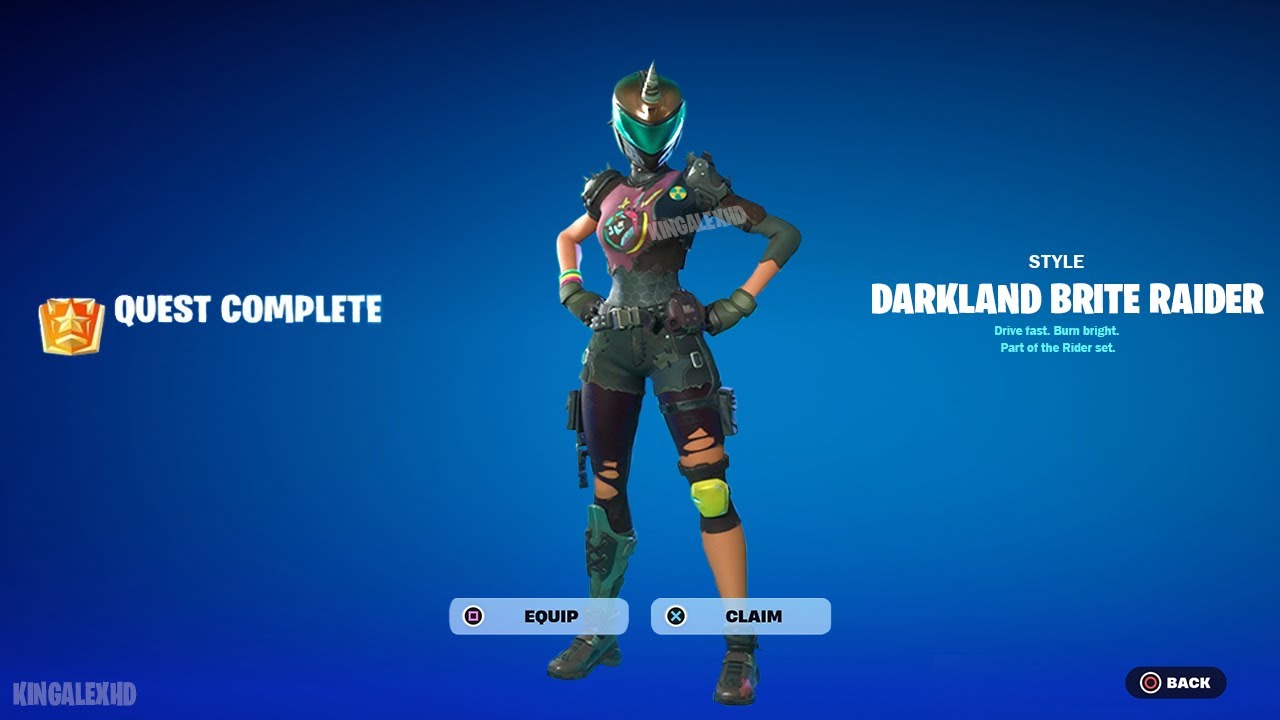 How To Get the Darklands Brite Raider Skin FREE In Fortnite (Unlocked ...