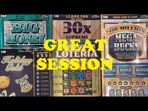 GREAT SESSION🙏🤑🤑TEXAS LOTTERY SCRATCH OFFS GAMES - YouTube