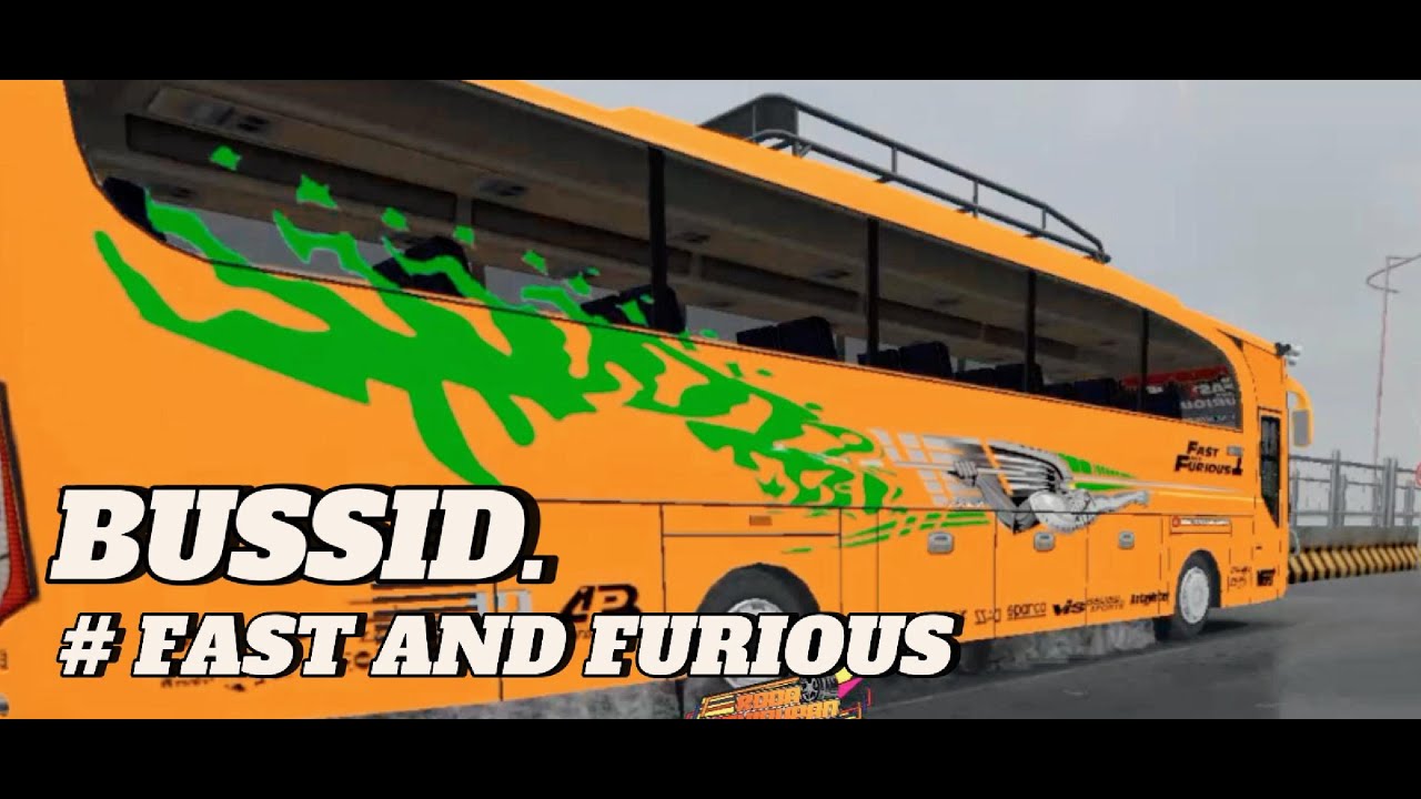 Bus viral !!!!! fast and furious livery | Bus Simulator Indonesia - YouTube