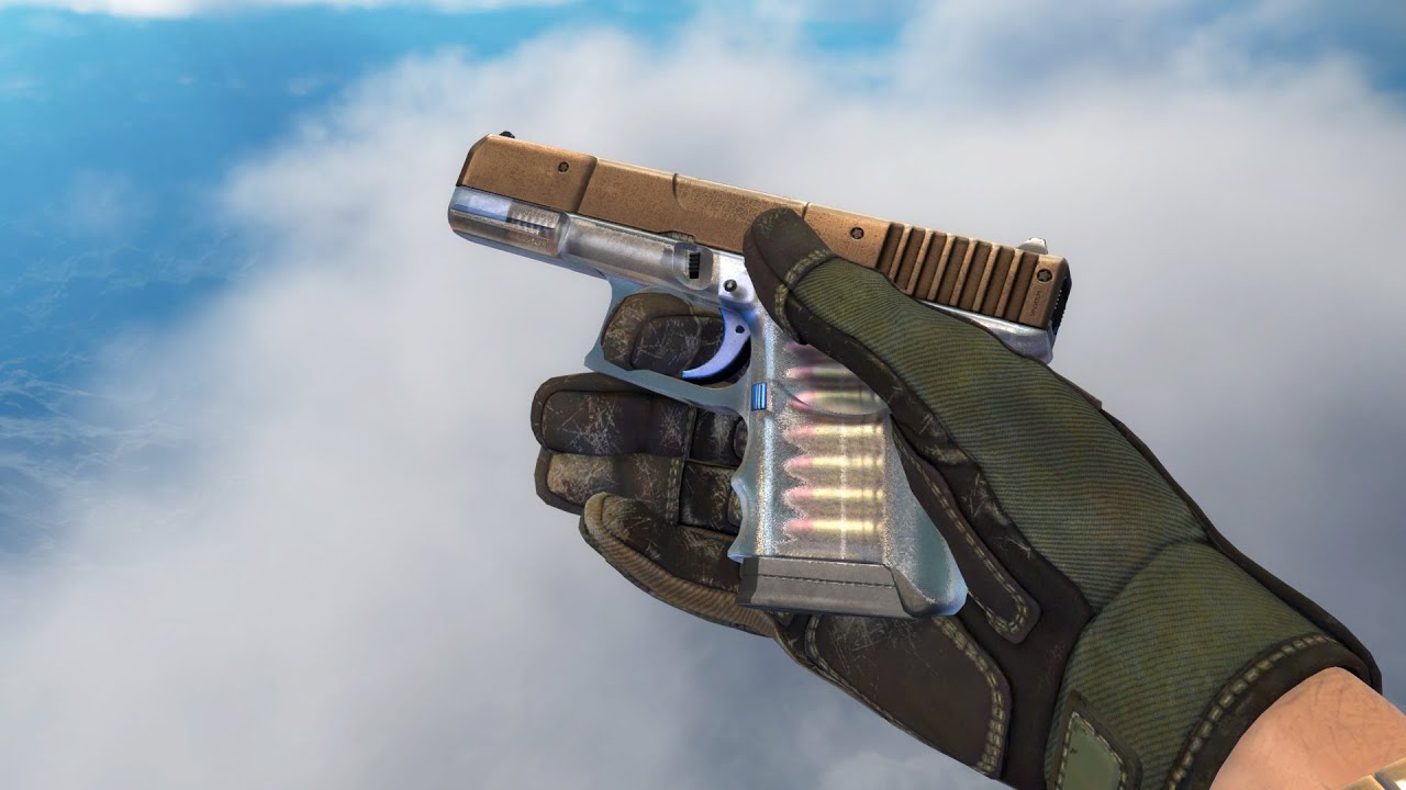 Glock-18 | Clear Polymer (Well-Worn) | CS:GO Skin Showcase - YouTube