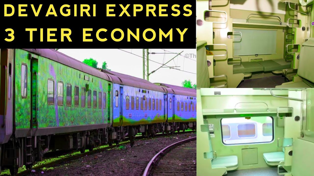 Devagiri Express 3E Coach | Devagiri Express 3AC Coach | Junaid Vlogs ...