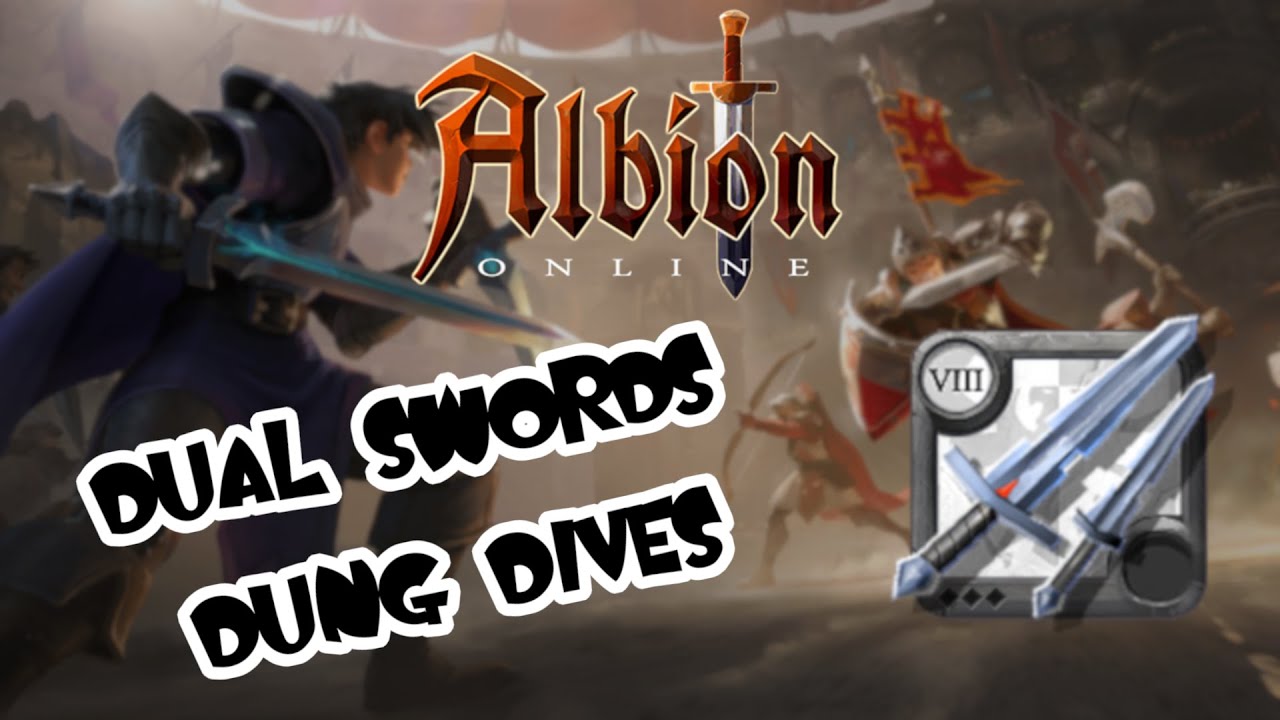 dual swords PvP albion online - YouTube