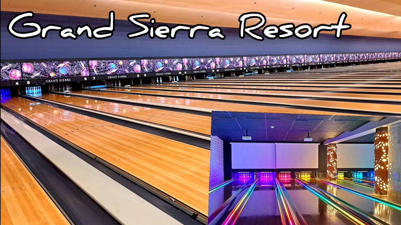 Bowling at the Grand Sierra Resort (GSR) [GS-X Pinsetters] - YouTube