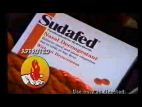 1995 Sudafed "Fire Fighters" TV Commercial - YouTube