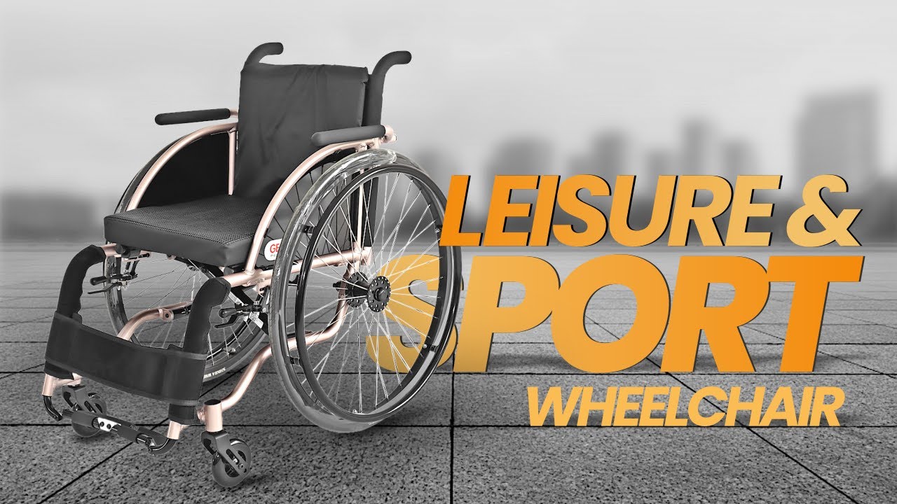 Kursi Roda Sport GEA FS723L Leisure & Sport Wheelchair - YouTube