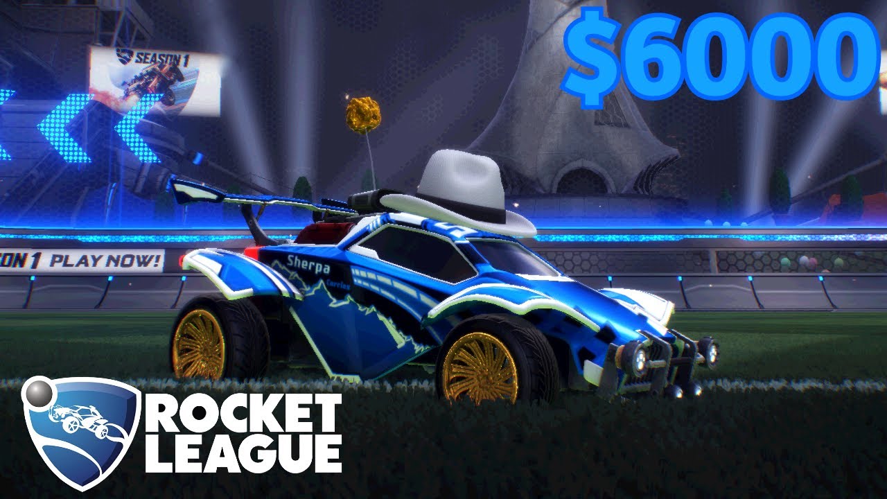 I Built The MOST EXPENSIVE Car in Rocket League - YouTube