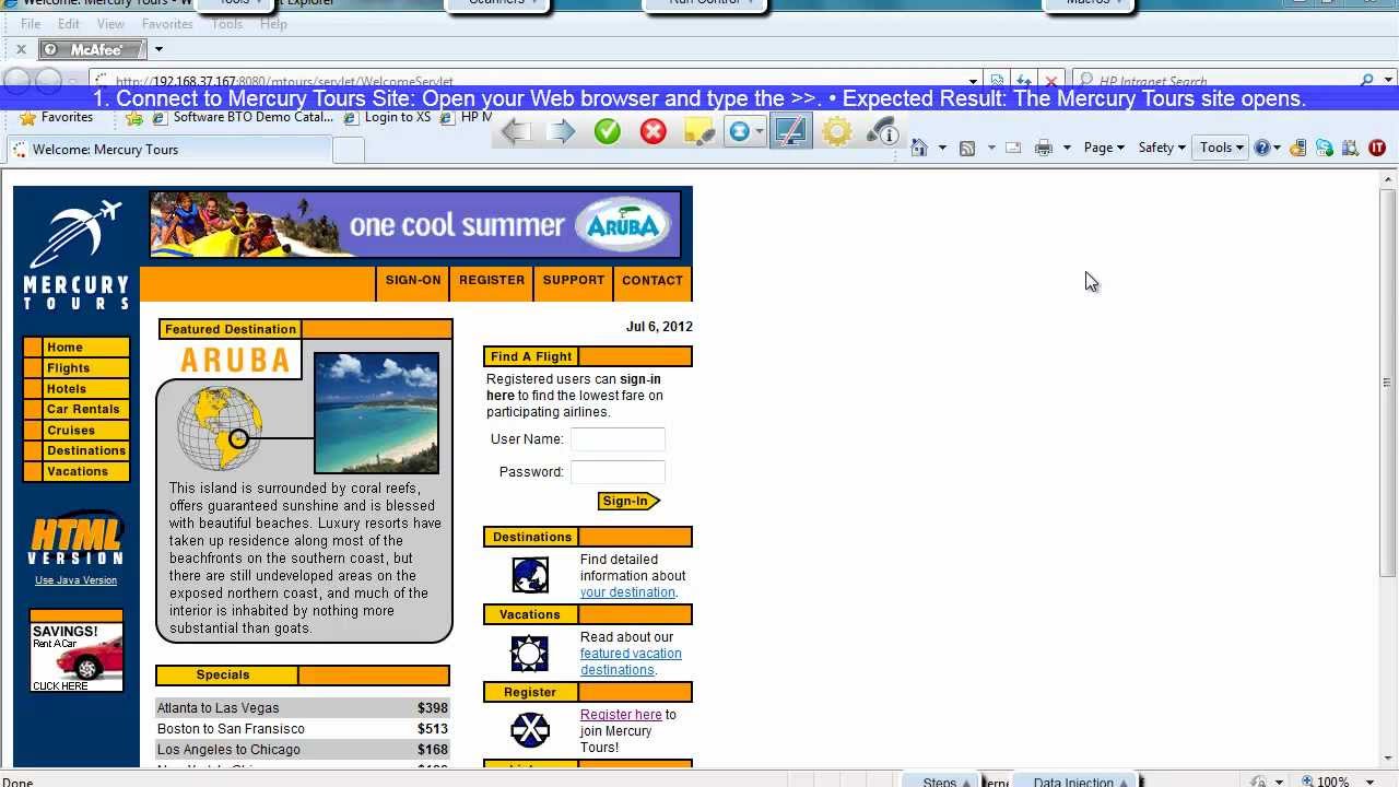 Exploratory Testing with HP Sprinter 11.50 - YouTube