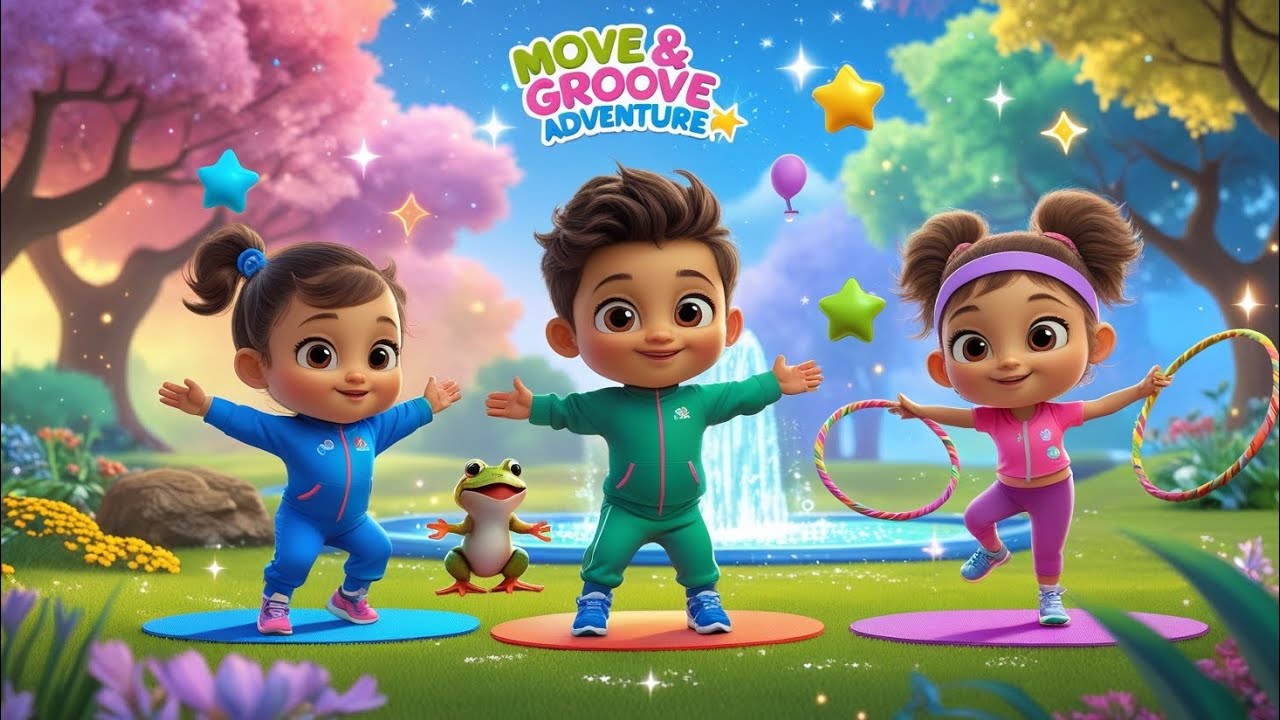 Move and Groove Adventure | Nursery Rhyme and Kids Song - YouTube