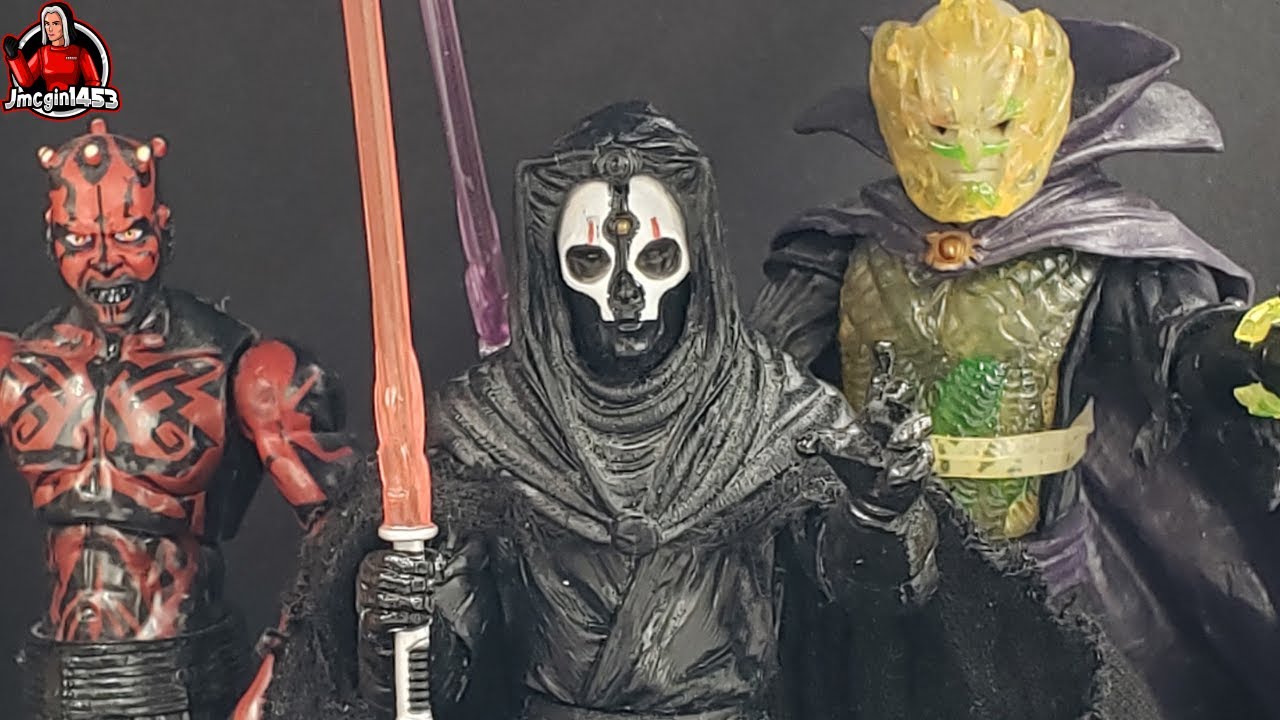 Star Wars The Legacy Collection The Sith Legacy 3-Pack Review - YouTube