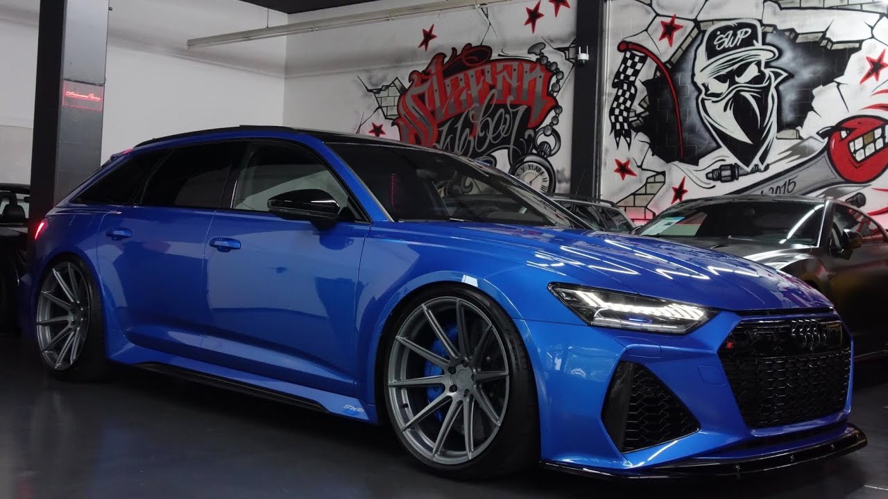 Audi RS6 Blue: Final Stage Equipment, Carbon Package, Ceramic Brakes ...