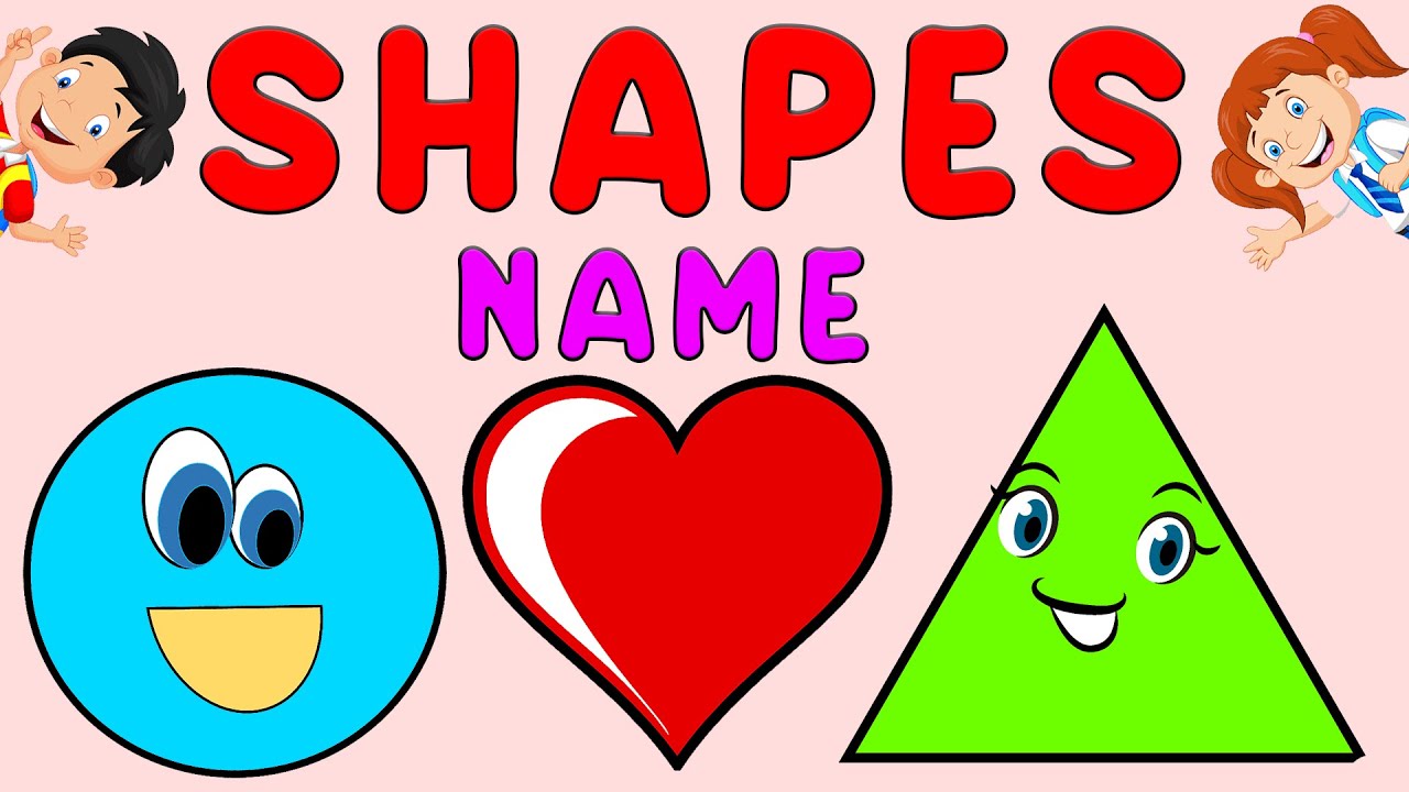 Shapes Learning For Kindergarten | Shapes Name | Kindergarten Learning ...