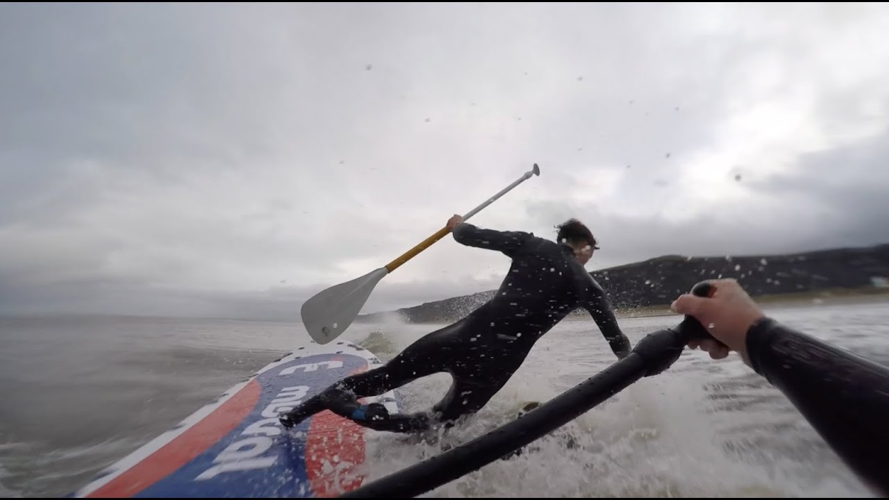 Giant Surf Board Adventure!! My First Vlog - YouTube