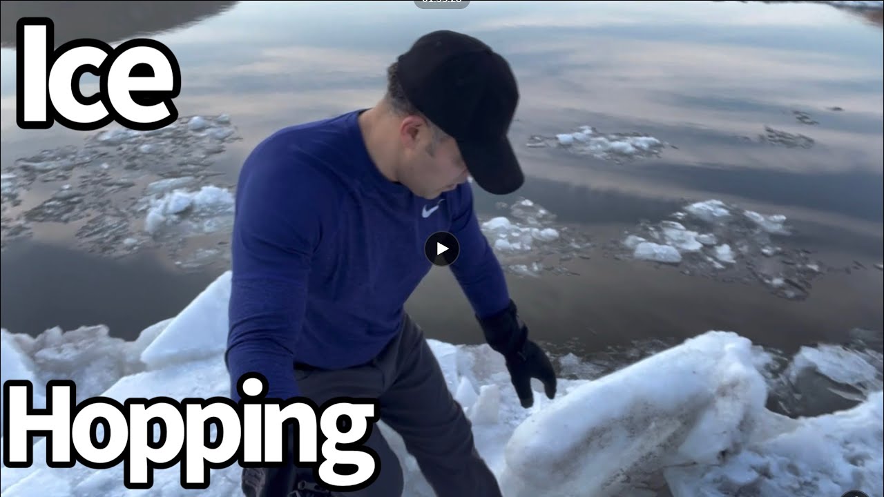 Ice hopping - YouTube