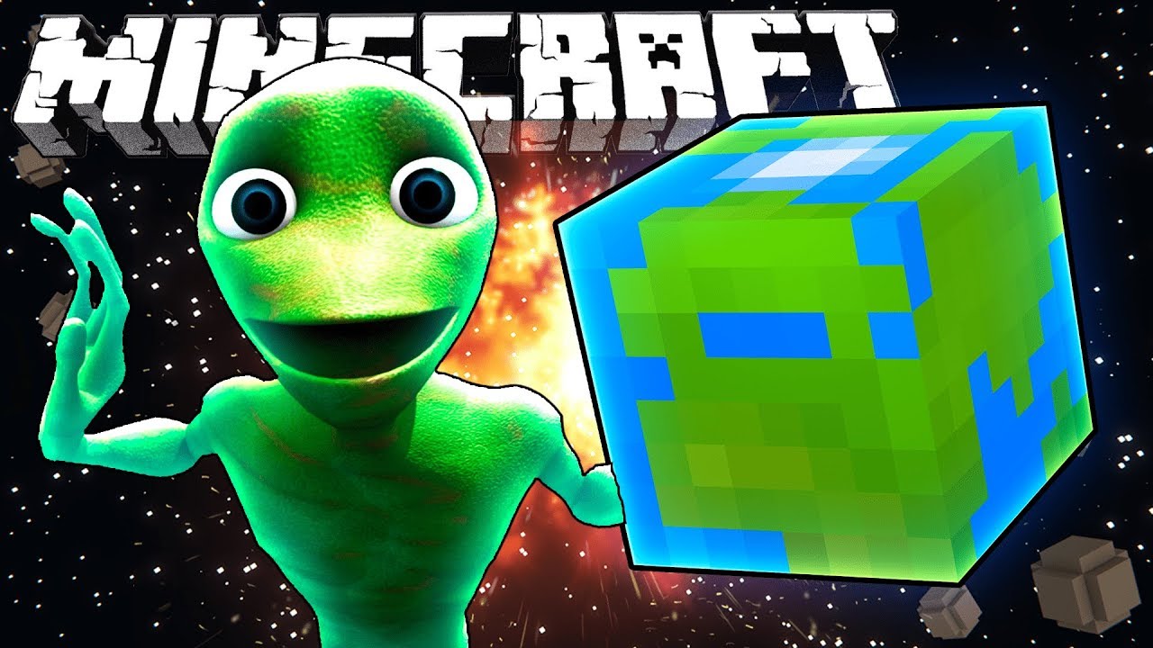 If ALIENS Took Over Minecraft - YouTube