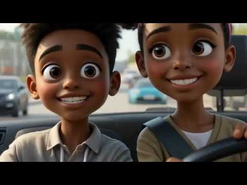 🚗💨 Camren & Brianna On The Far Far Away Road | Kids Singing Adventure on the Interstate! 🛣️🎶