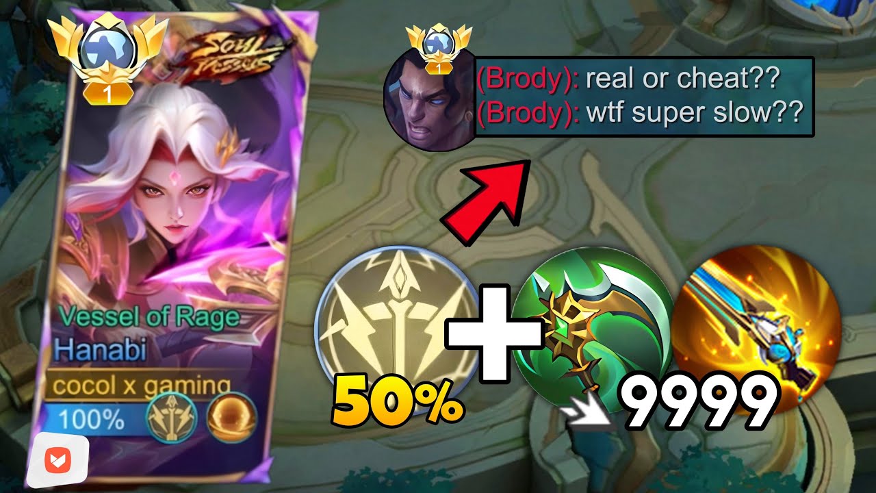 SUPREME HANABI BUILD THE PERFECT SUPER SLOW BUILD FOR 2025!🔥 100% BROKEN!! | HANABI BEST BUILD ...