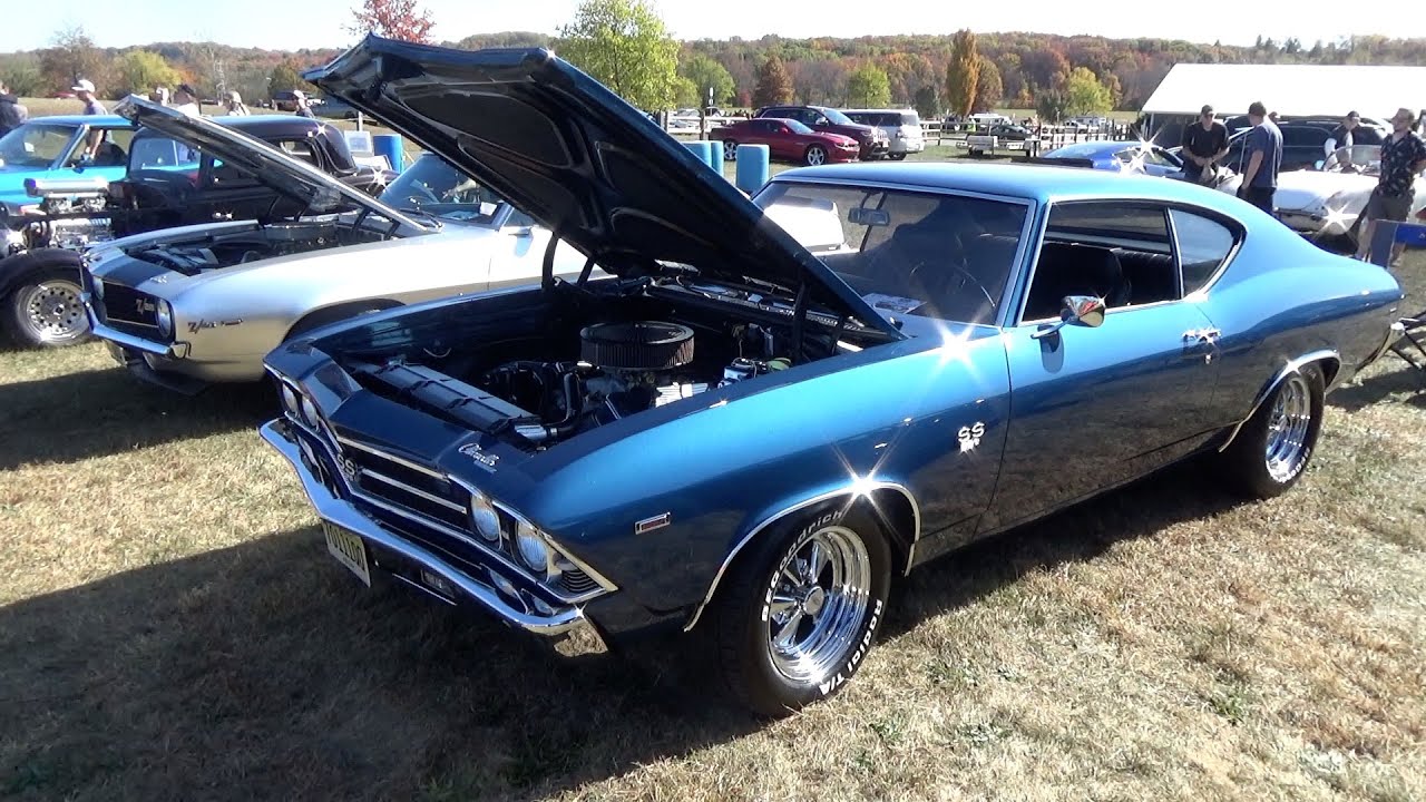 Sweet blue 69 Chevelle SS - YouTube