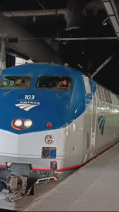 Amtrak #103 Leads Amtrak #449 - YouTube