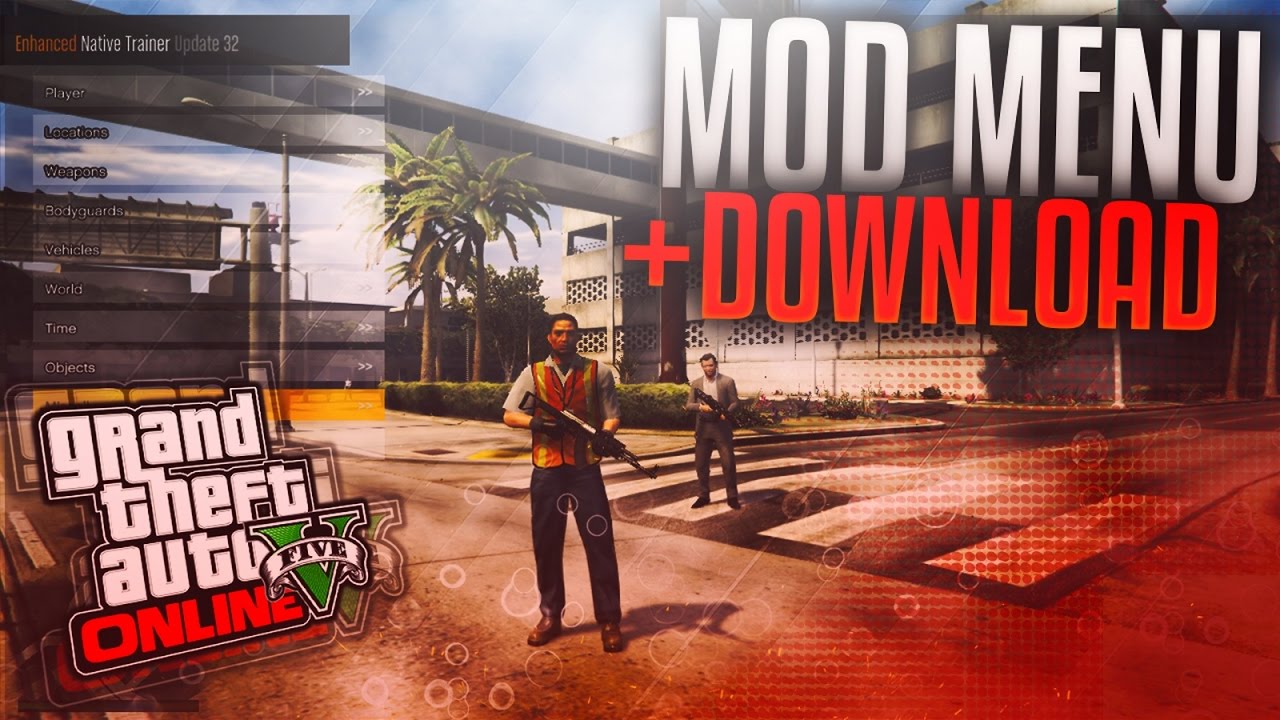GTA 5 : 1.37/1.38 ONLINE/OFFLINE "FREE" MOD MENU | MONEY & LEVEL HACKS ...