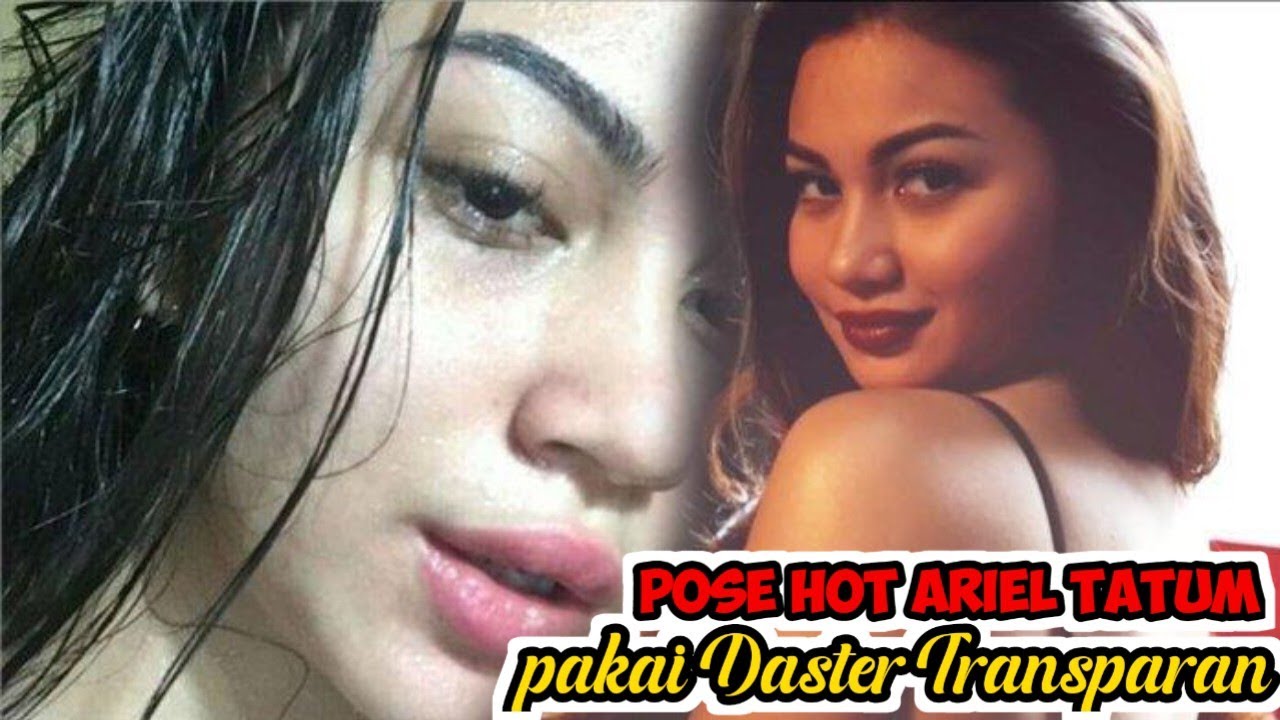 POSE HOT ARIEL TATUM DENGAN PAKAI DASTER TRANSPARAN MAKIN MENGGODA - YouTube
