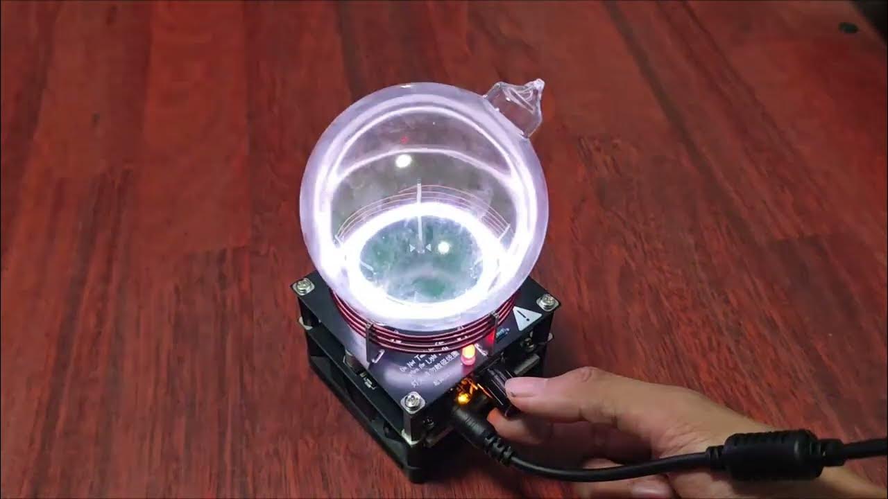 Tokamak in Your Home: a Xenon Plasma Toroid Demo video - YouTube