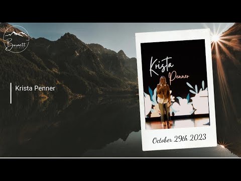 Krista Penner | Burnett Church | Oct 29th 2023 - YouTube