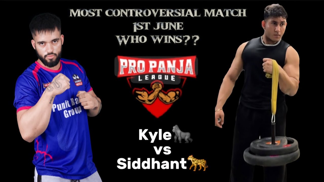 Kyle cumming 🆚️ Siddhant kathuria !! Most controversial supermatch !! # ...