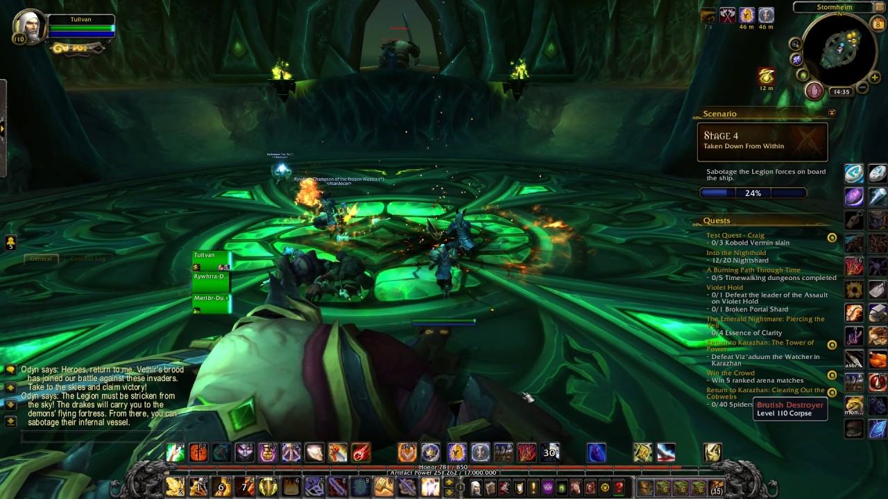 Wow Legion Invasion - Stormheim scenario - Battle for Stormheim Legion ...